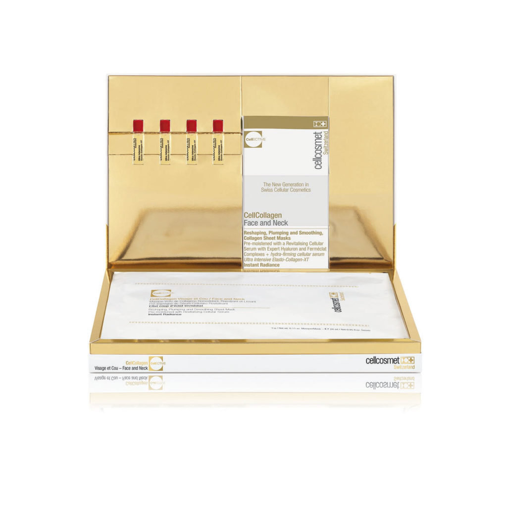 CellCollagen Face and Neck Sheet Neck (4 Units) – Clinique Évia